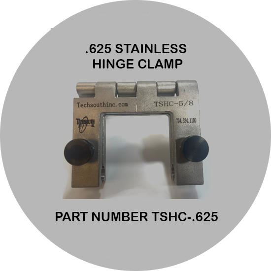 .625 STAINLESS HINGE CLAMP – TechSouth Products