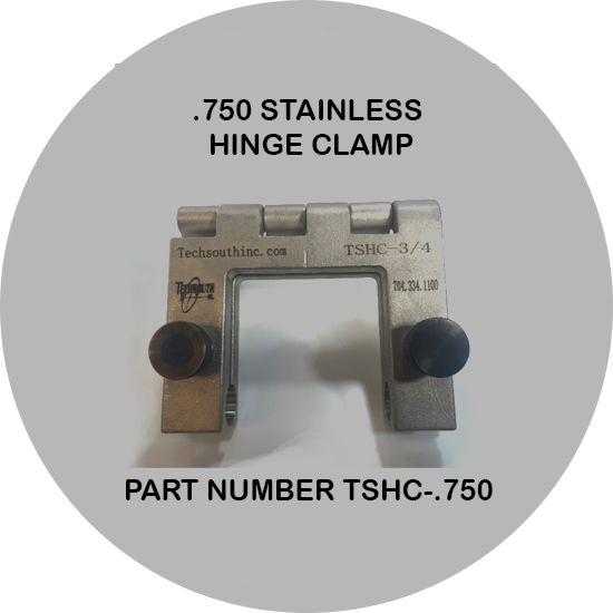 .750 STAINLESS HINGE CLAMP – TechSouth Products