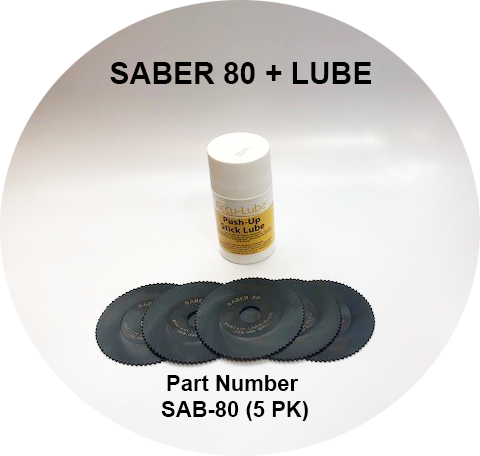 Saber 80 Tube Saw Blade + Lube – TechSouth Products