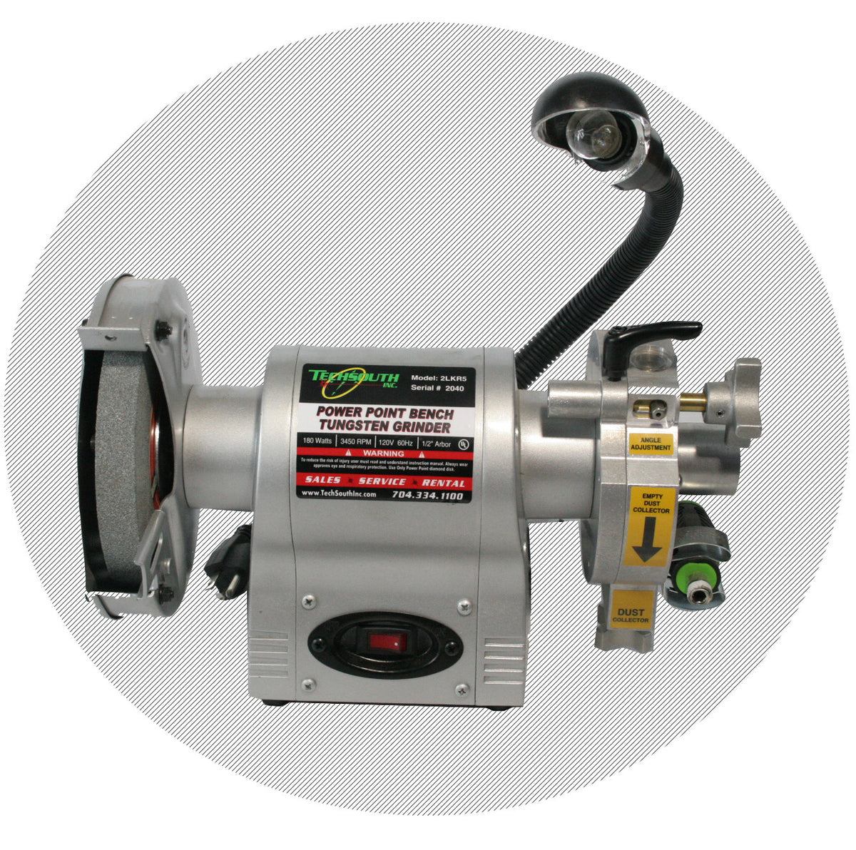 Standard Bench Tungsten Grinder – TechSouth Products